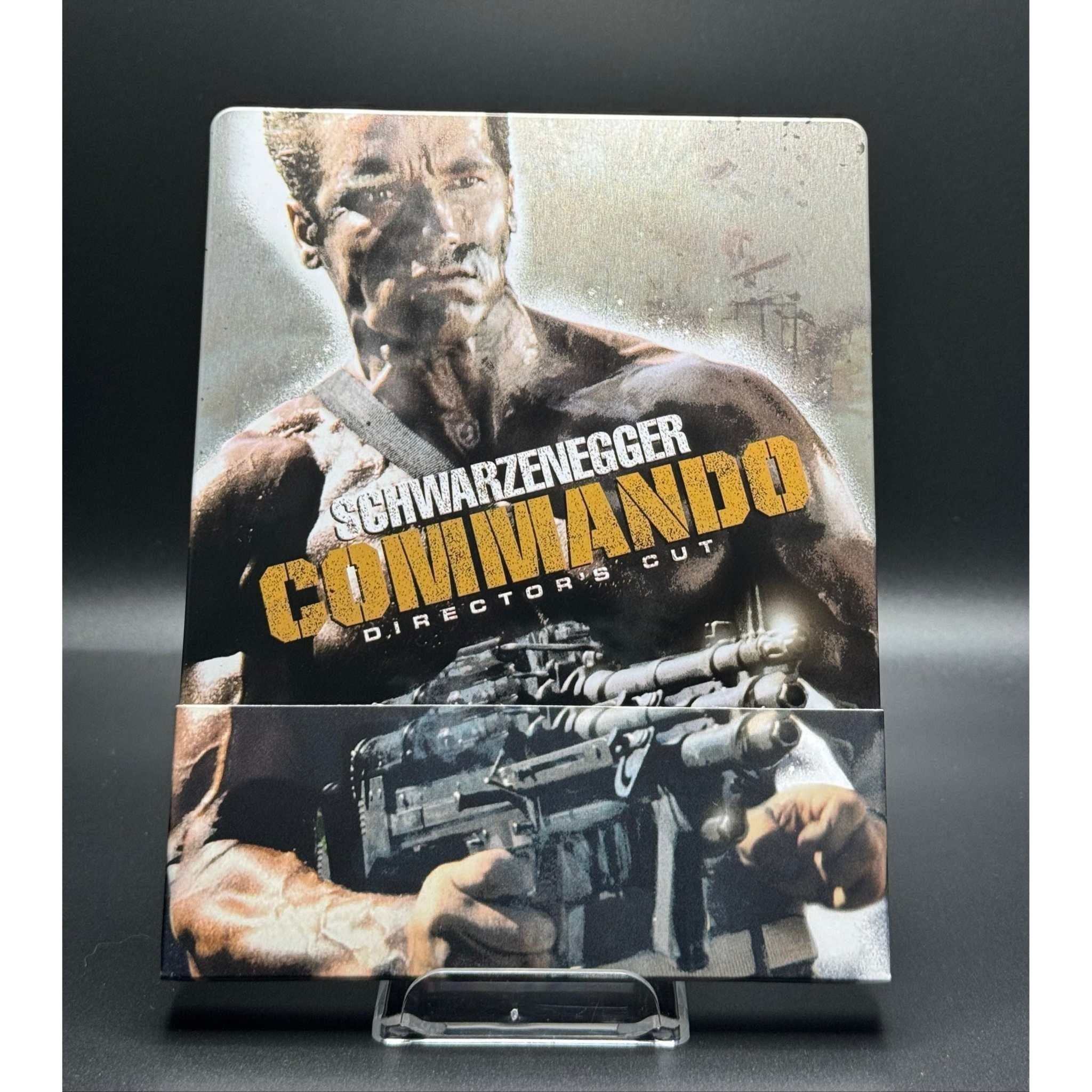 Commando Extended Director's Cut Blu-Ray Steelbook Limited
