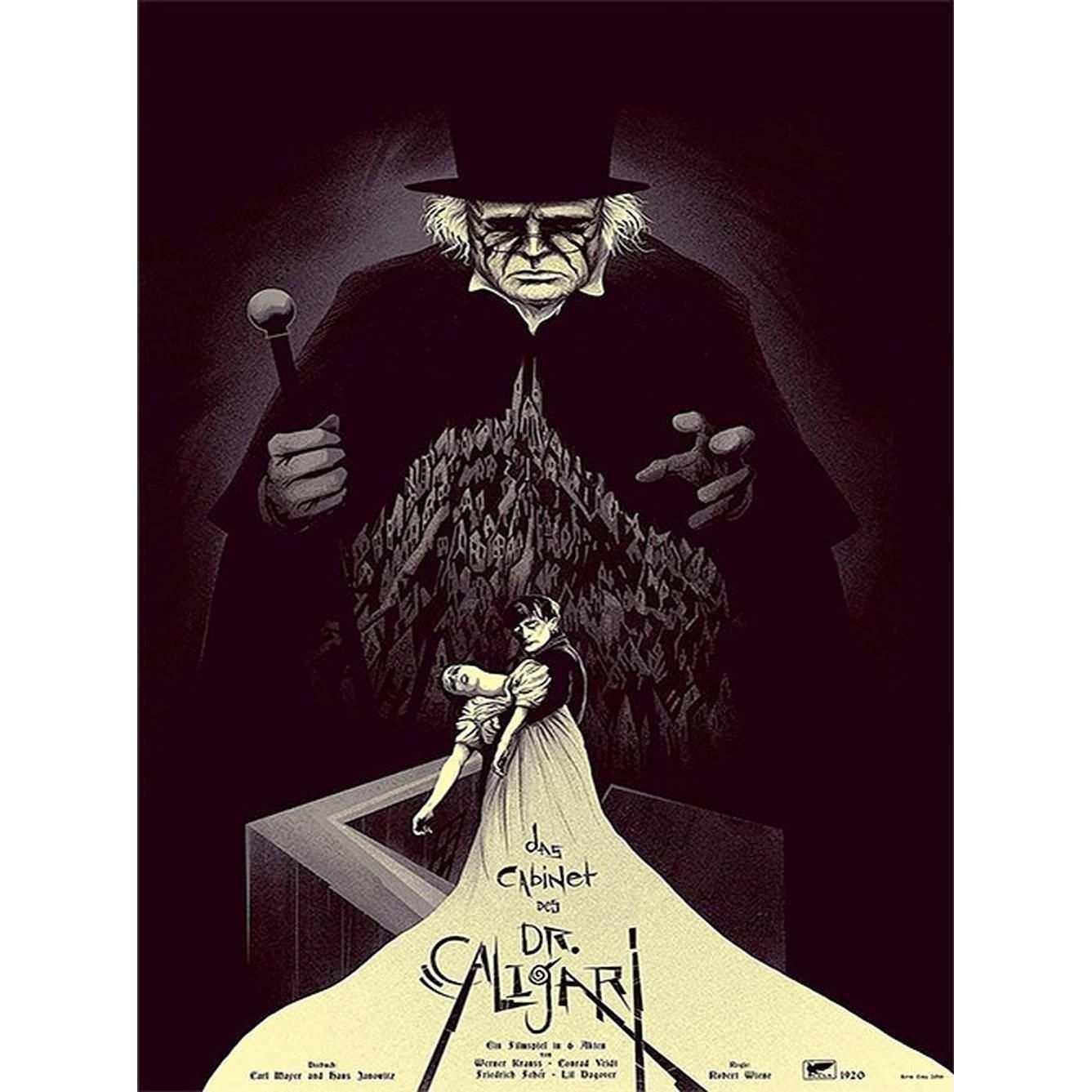 The Cabinet of Dr. Caligari (1920) 11x17 Movie Poster