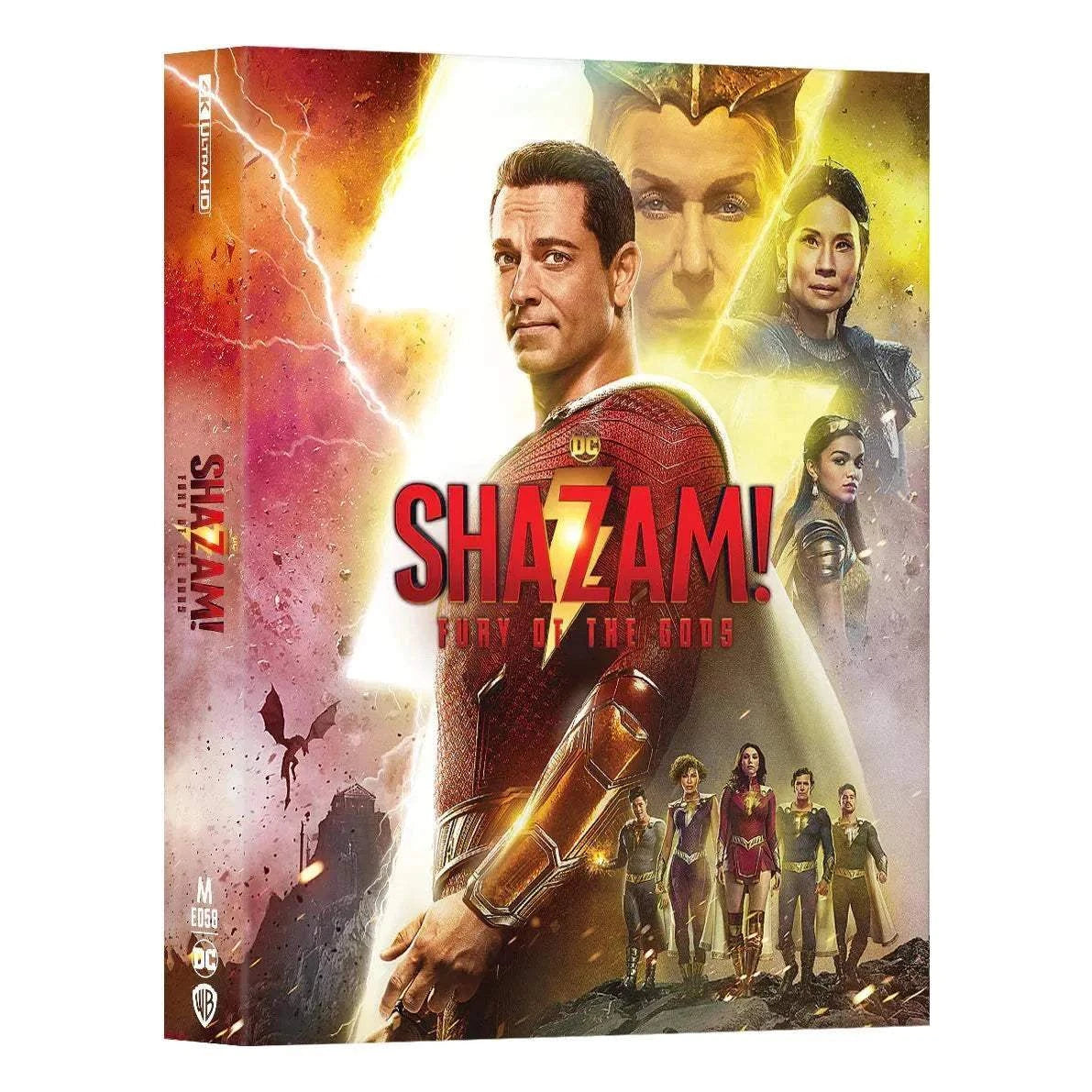 Shazam! Fury of Gods 4K UHD + Blu-Ray Steelbook - Limited Edition