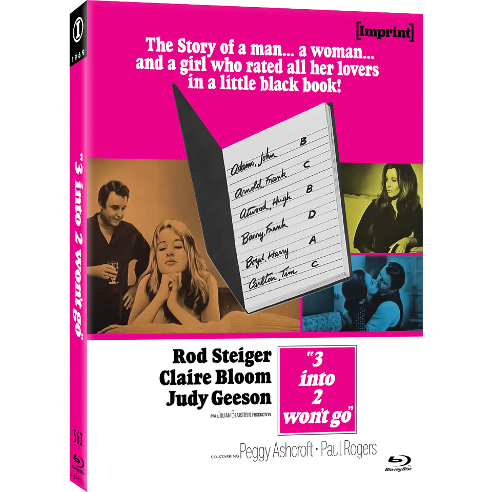 Three Into Two Won’t Go Blu-Ray w/ Limited Slipcover (Imprint Films)