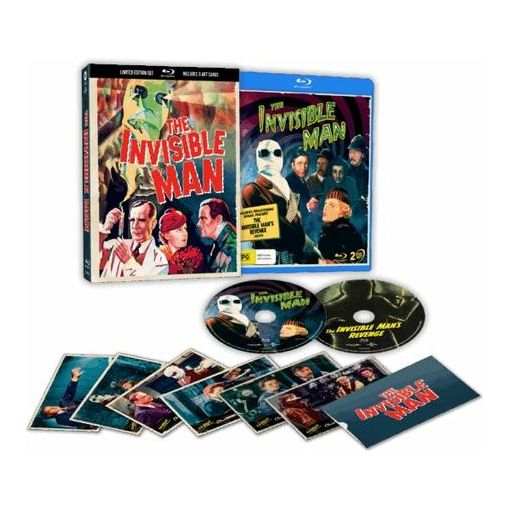 The Invisible Man (1933) - Limited Edition 2-Disc Blu-Ray with Art Cards