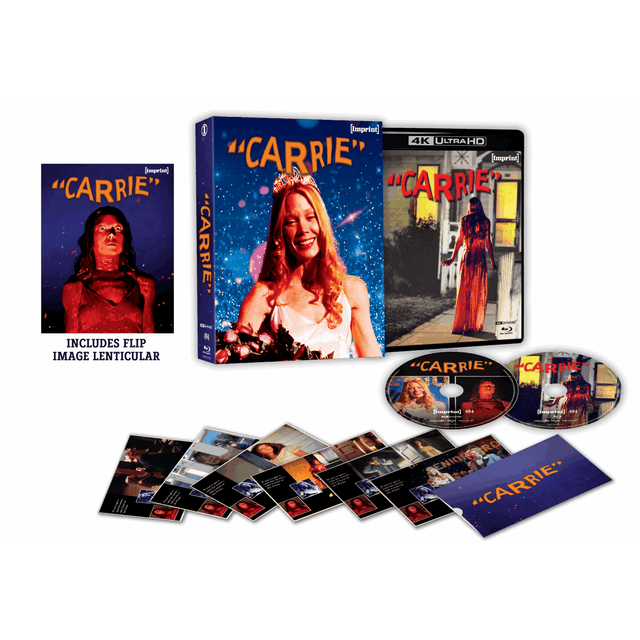 Carrie (1976): 4K UHD + Blu-Ray Limited Edition Lenticular Hardcase