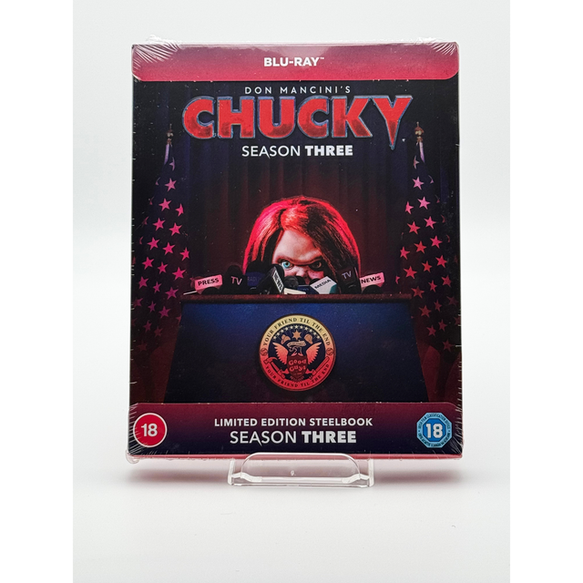 Chucky Season 3 Limited Edition Embossed Steelbook Blu-Ray (REGION FRE