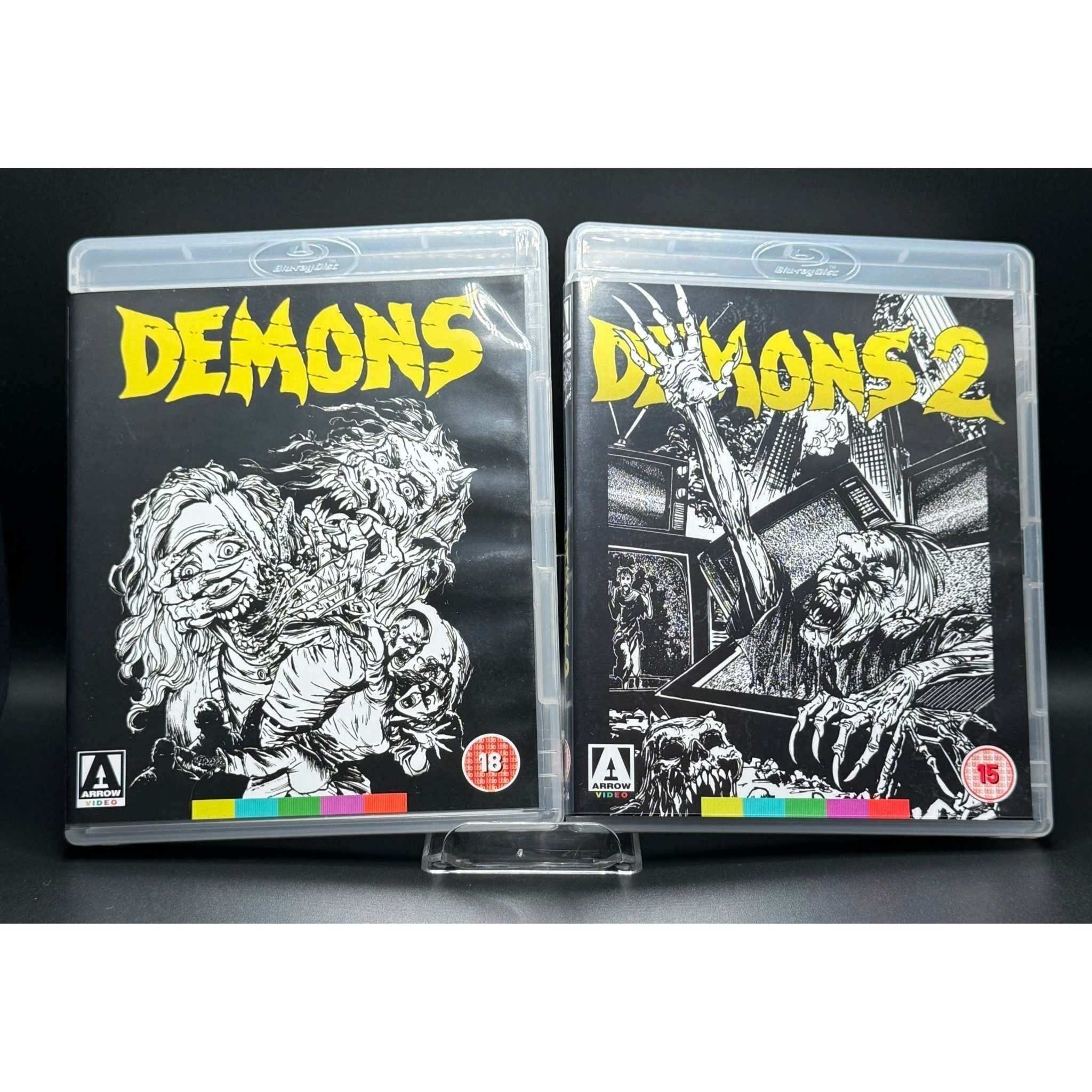 Demons + Demons 2 Blu-ray Bundle USED | Arrow Films