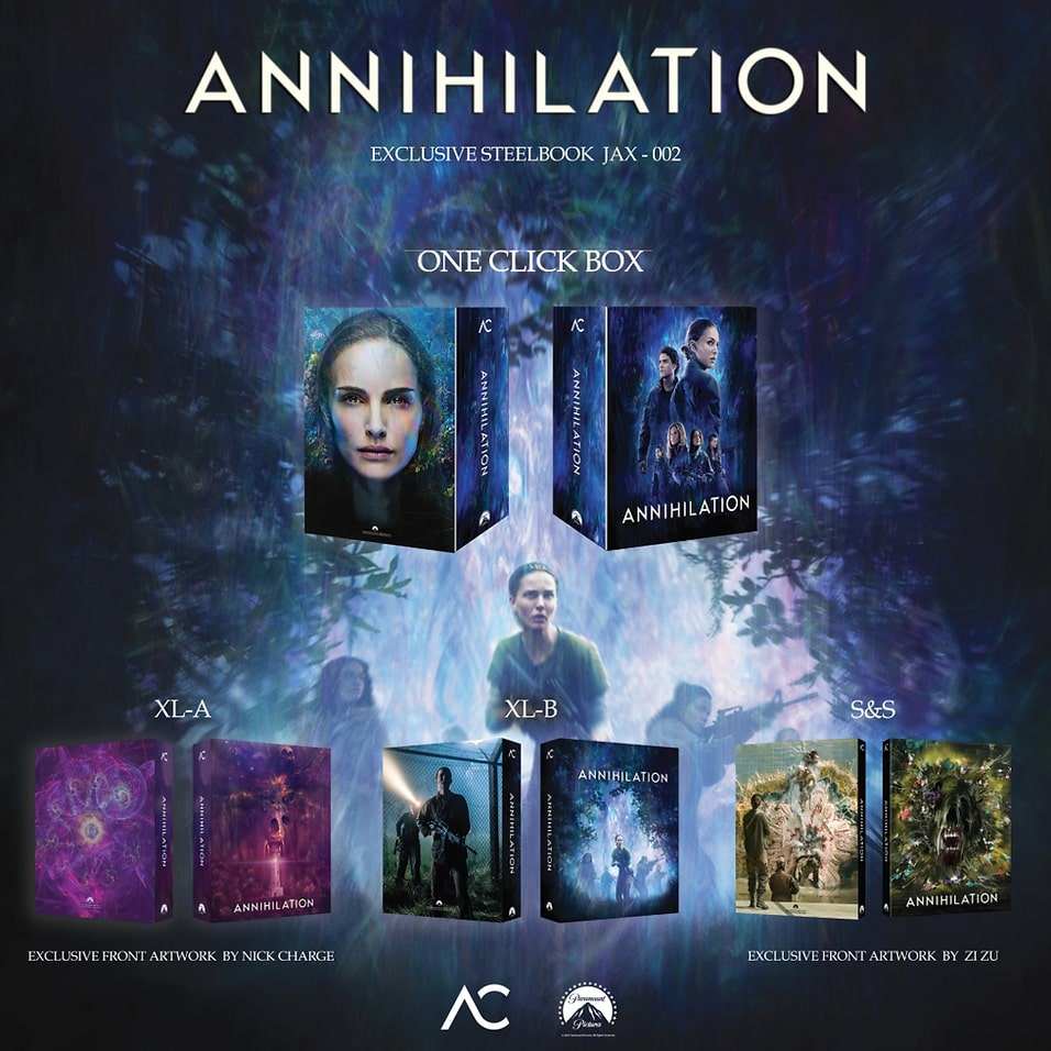 Annihilation 4K UHD Pre-Order Steelbook - Astro Creations Limited Edition