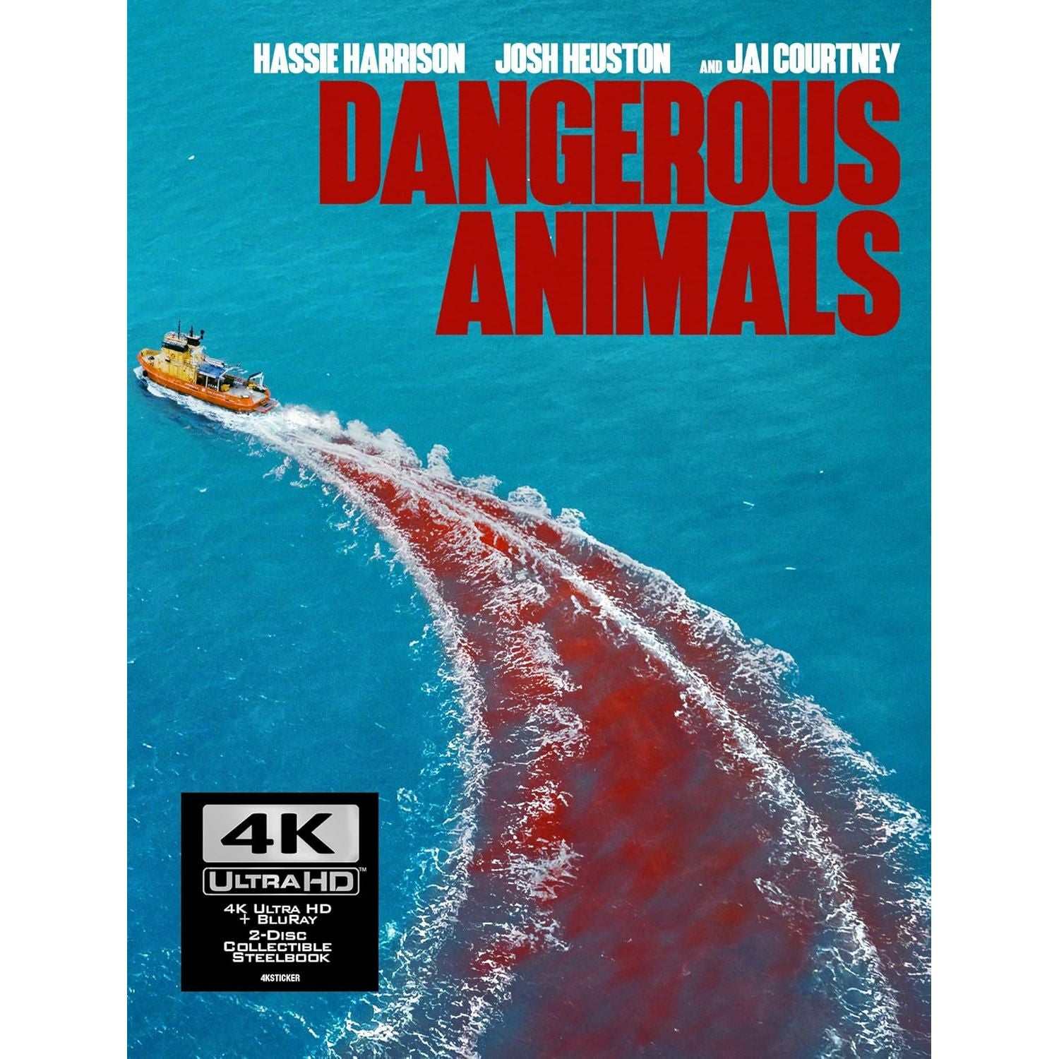 Dangerous Animals 4K UHD + Blu-Ray Steelbook (Shudder US)