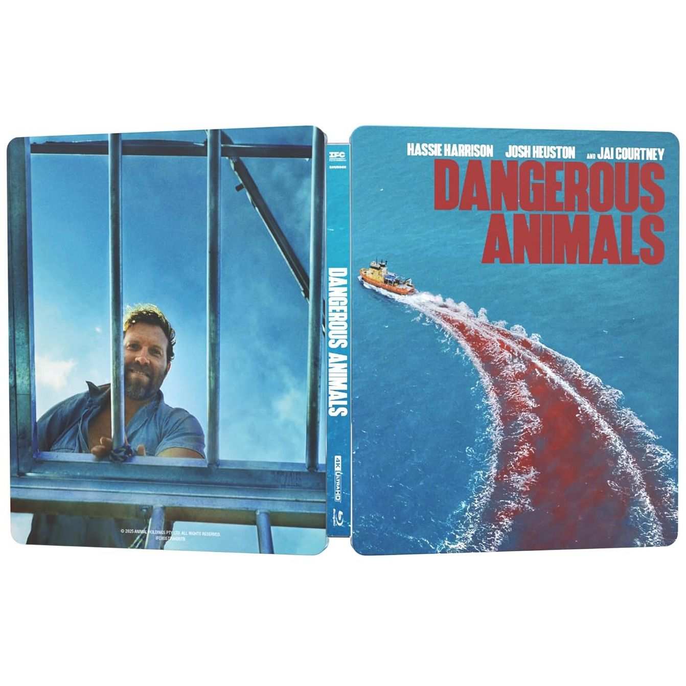 Dangerous Animals 4K UHD + Blu-Ray Steelbook (Shudder US)