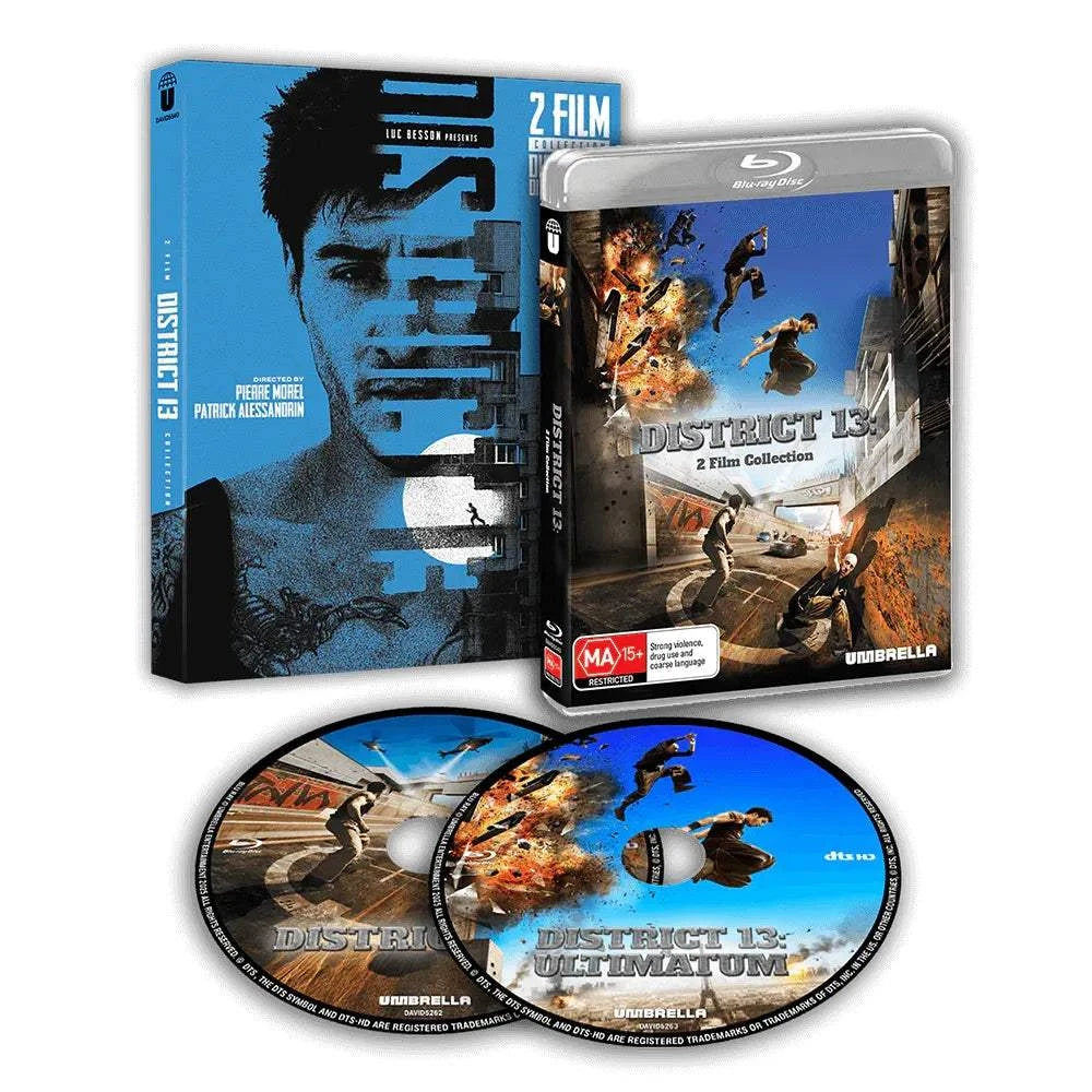 District 13: 2 Film Collection Blu-Ray w/ Slipcover (Umbrella ...