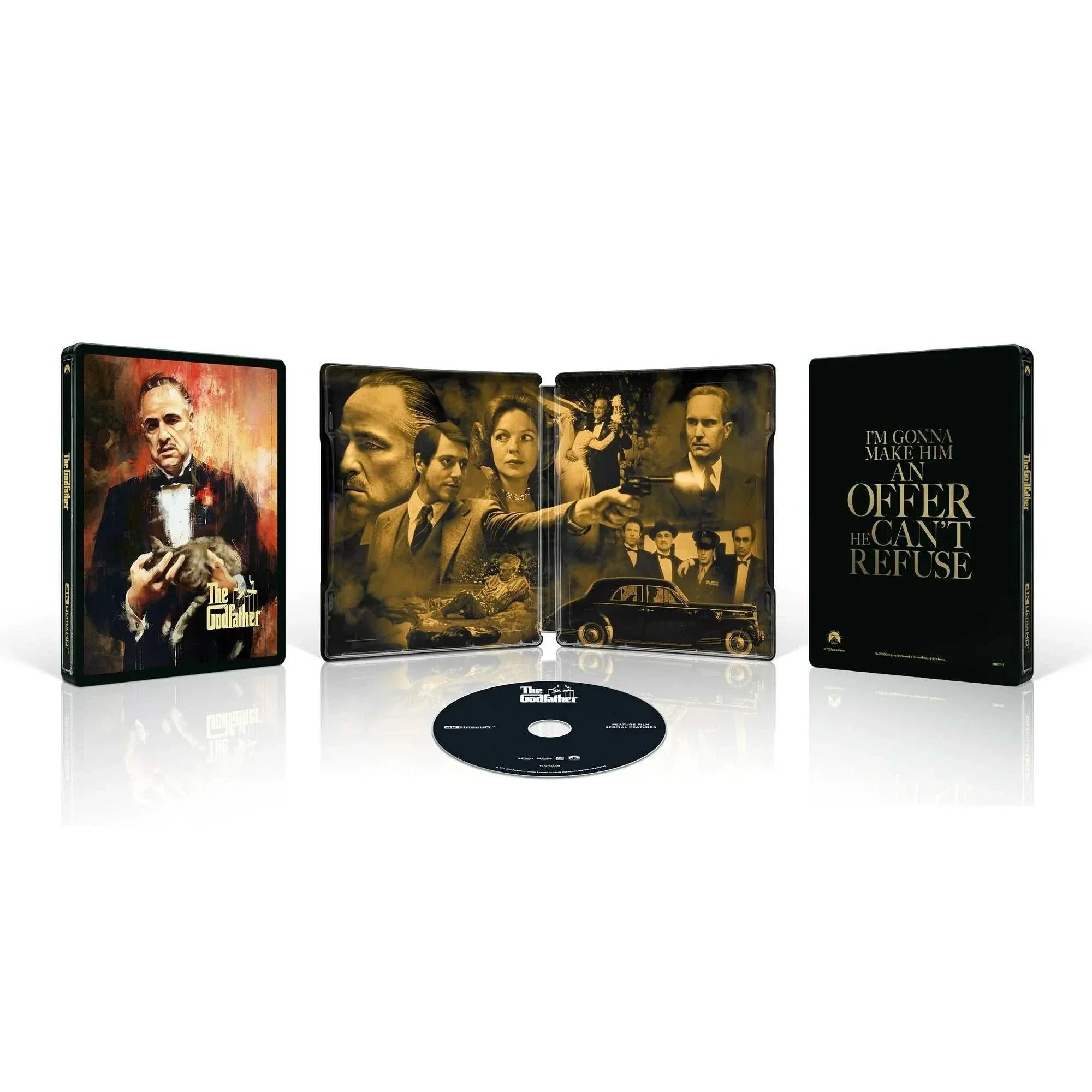The Godfather 4K UHD Limited Edition Steelbook Re-Print (Paramount US)