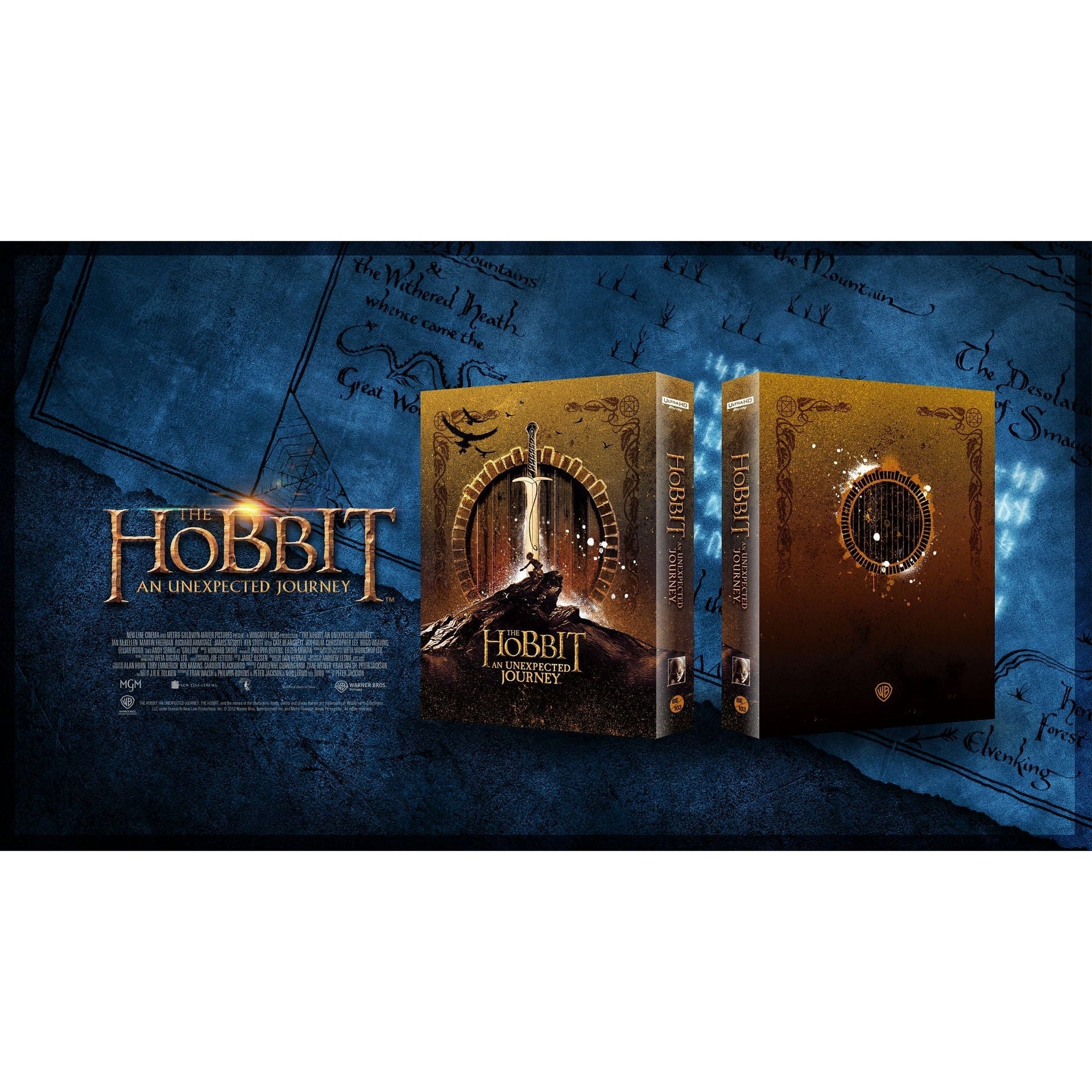 The Hobbit: An Unexpected Journey Steelbook ONE-CLICK BE #103 Blufans
