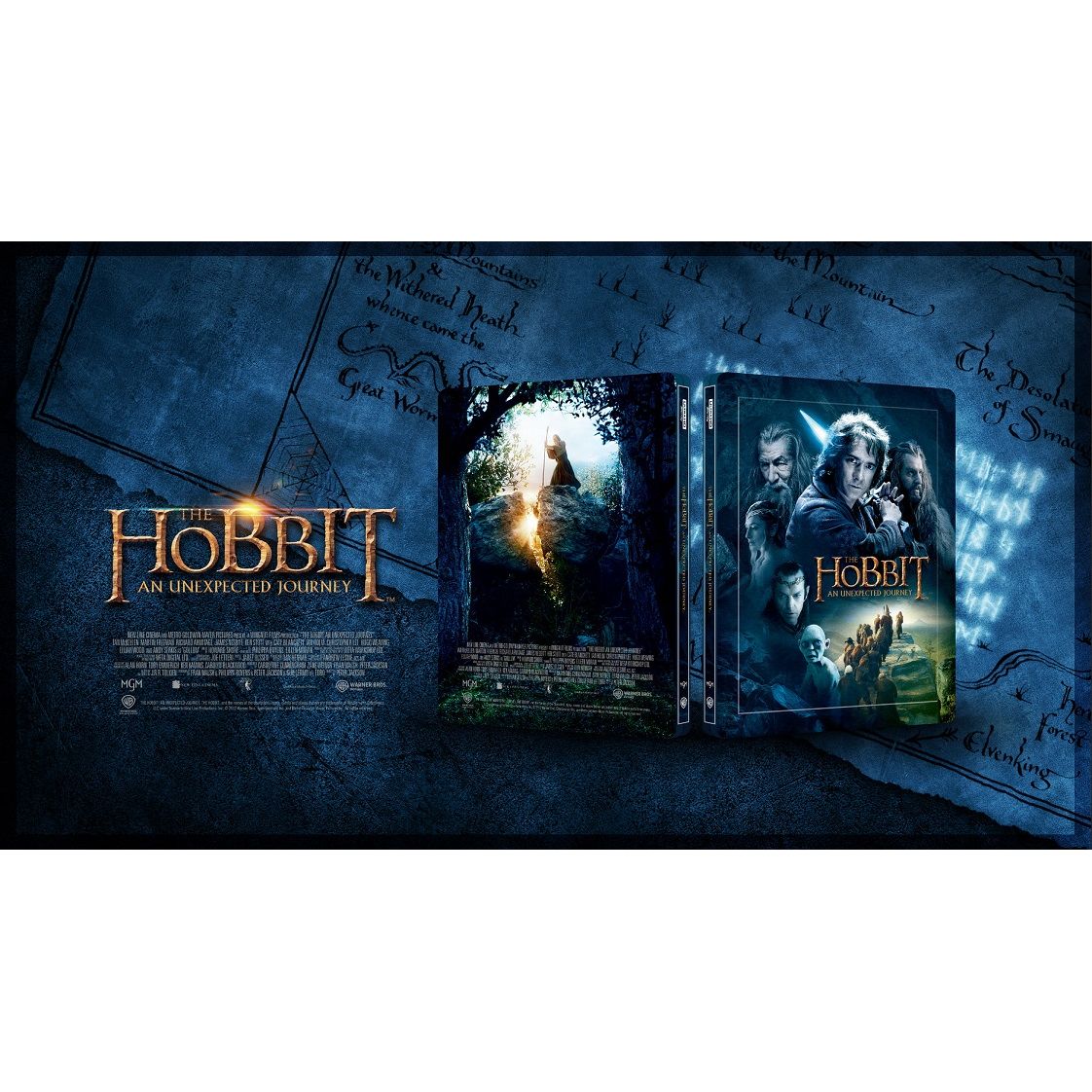 The Hobbit: An Unexpected Journey Steelbook ONE-CLICK BE #103 Blufans