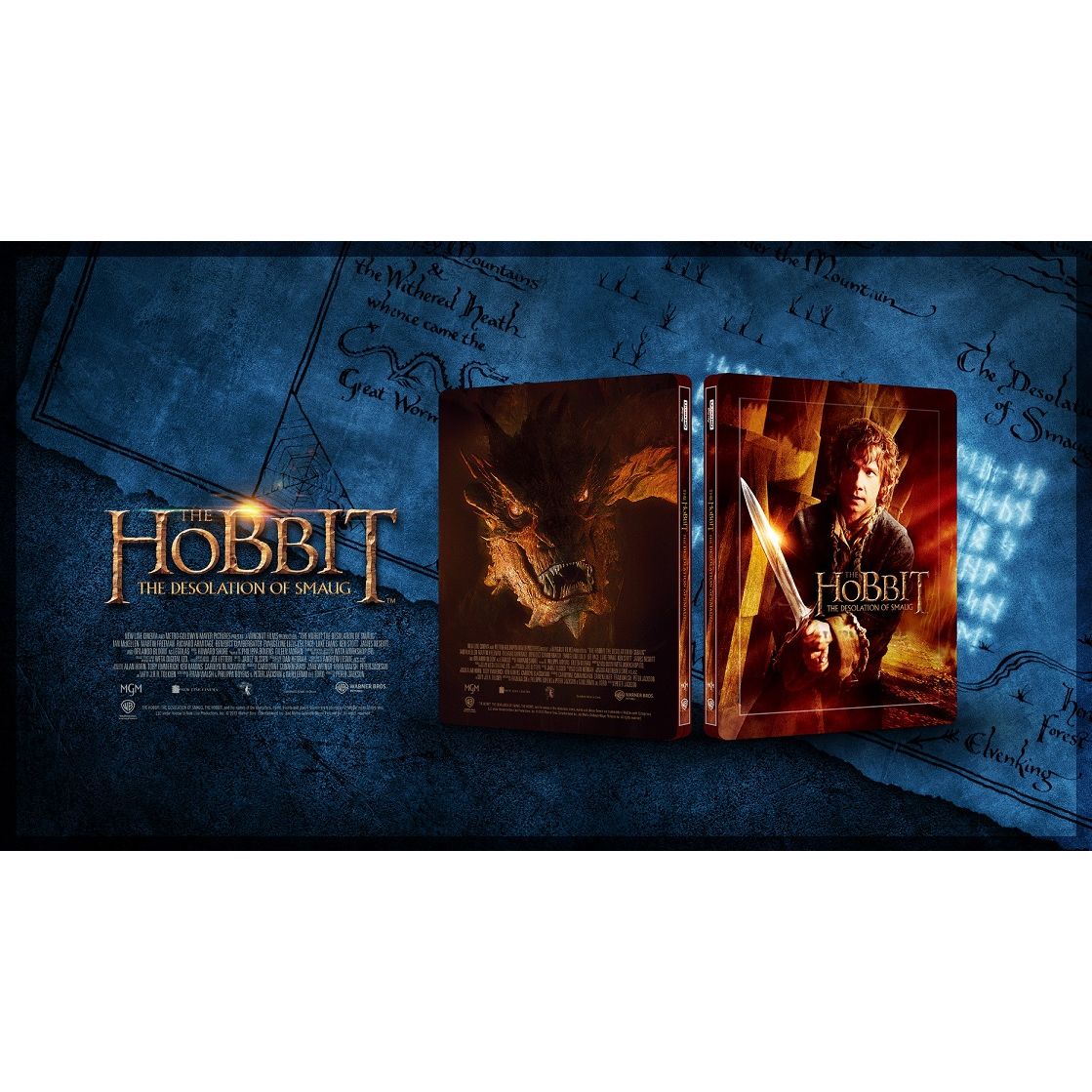 The Hobbit: The Desolation of Smaug Steelbook ONE-CLICK BE #104 Blufans
