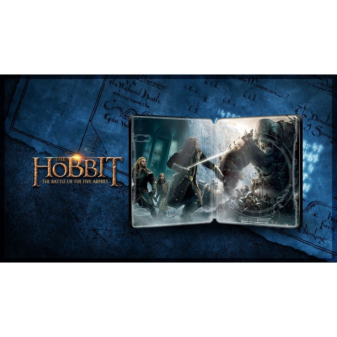 The Hobbit: The Battle of the Five Armies Steelbook ONE-CLICK Blufans