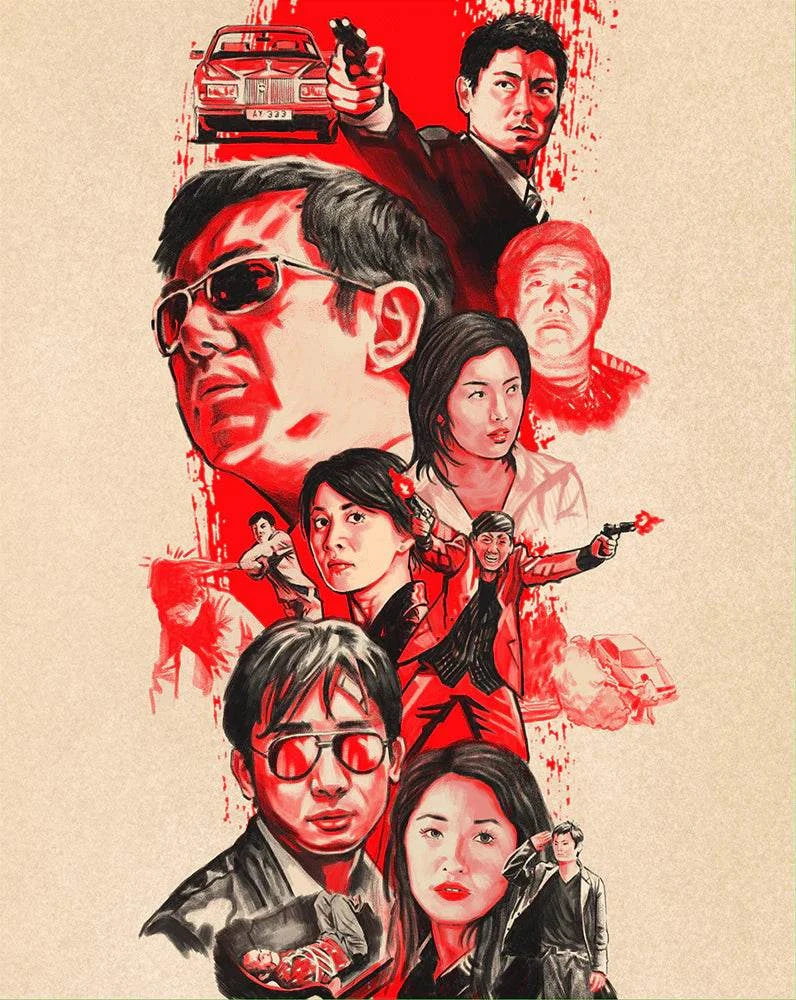 Infernal Affairs Trilogy 4K UHD + Blu-Ray (Umbrella Entertainment)