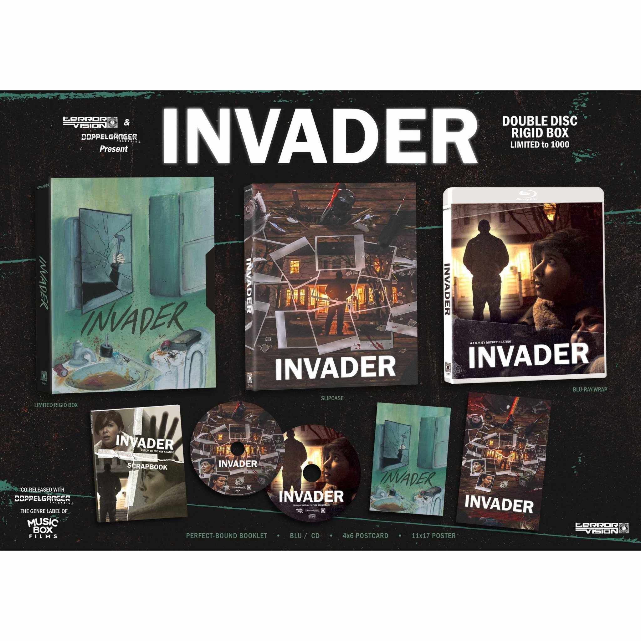 Invader (2024) 2-Disc Deluxe Edition Blu-ray/CD w/ Rigid Slipbox [Terr