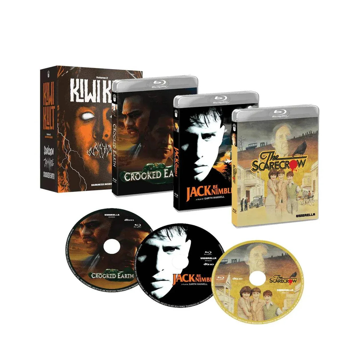 Kiwi Kult Volume 2: DARKNESS INSIDE Blu-Ray Standard (Umbrella ...