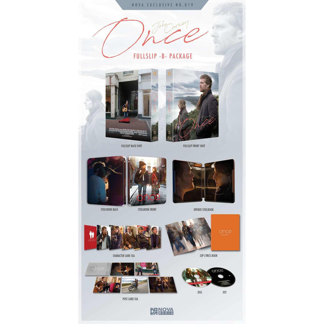 Once Limited Edition (FULL SLIP-B) Steelbook Blu-Ray + CD [Nova Media]