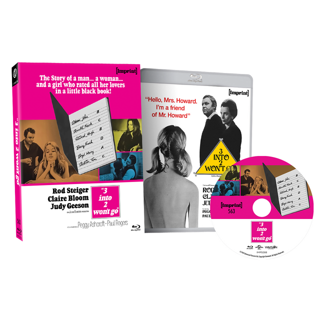 Three Into Two Won’t Go Blu-Ray w/ Limited Slipcover (Imprint Films)
