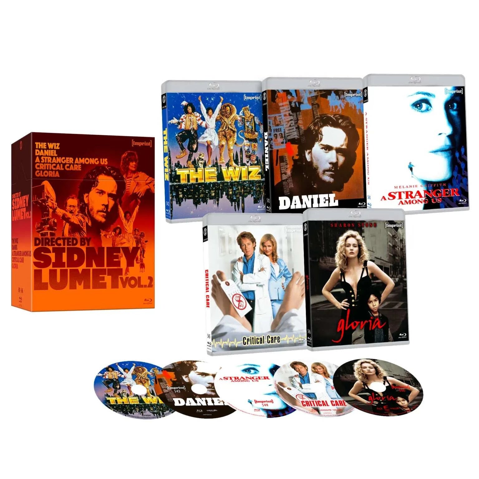 Sidney Lumet Pre-Order Box Set | 5-Disc Blu-Ray Collection (Region Free)