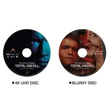 Total Recall (FULL SLIP - Type A) Limited Edition 4K Blu-Ray [KimchiDVD]