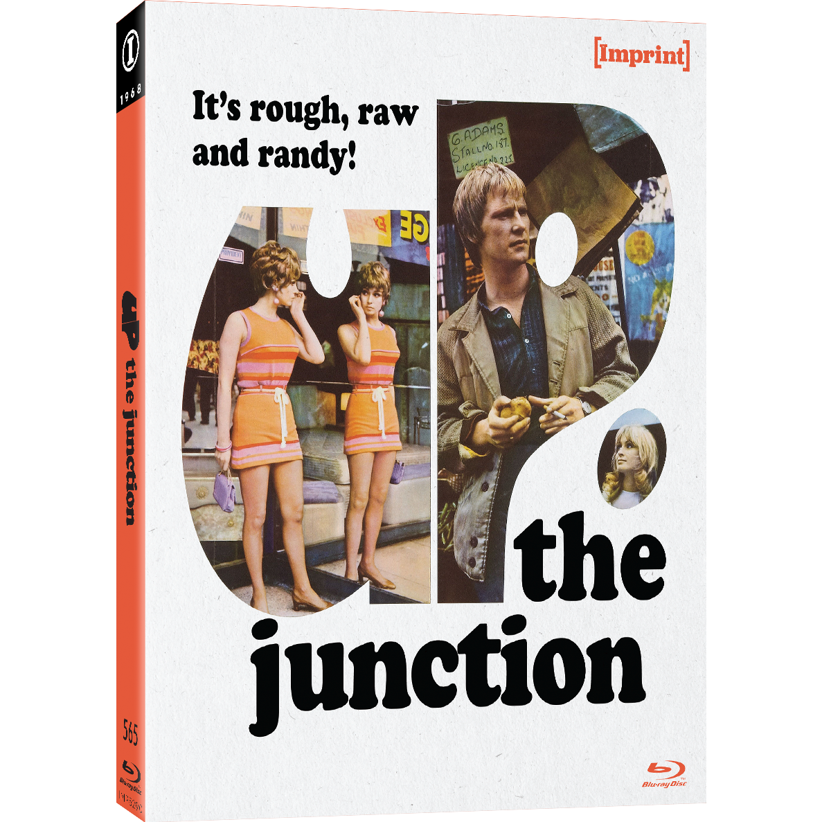 Up The Junction (1968) Blu-Ray w/ Limited Slipcover (Imprint Films)